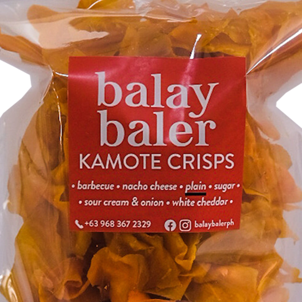 Balay Baler Kamote Chips Plain 100g – ECHOstore - Sustainable Lifestyle
