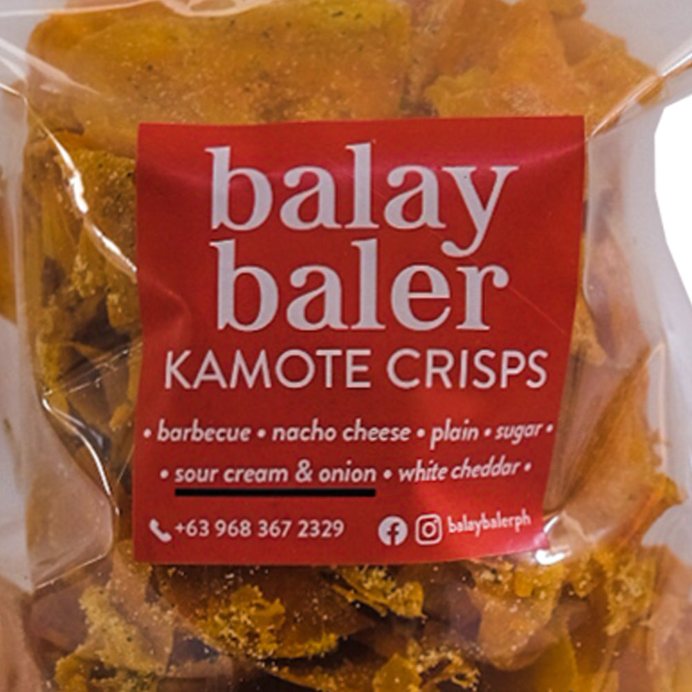 Balay Baler Kamote Chips Sour Cream & Onion 100g – ECHOstore ...