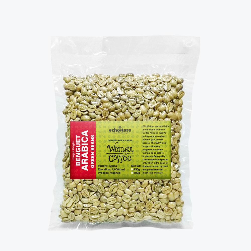 ECHOstore Women in Coffee Green Beans Benguet Arabica – ECHOstore ...