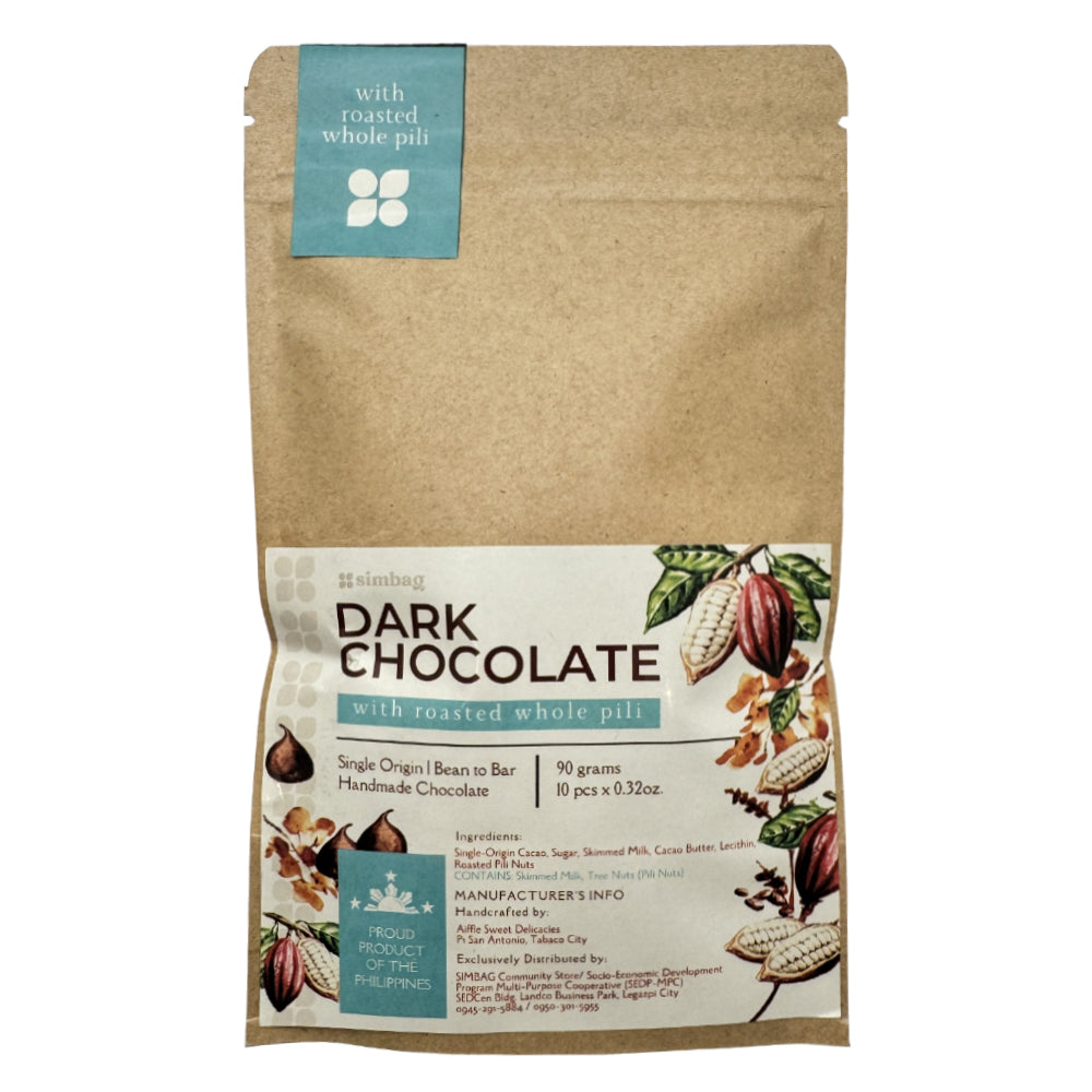 SEDP Dark Chocholate with Roasted Whole Pili – ECHOstore - Sustainable ...