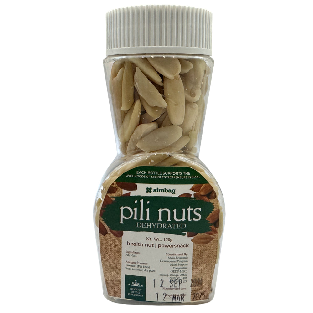 SEDP Pili Nuts Dehydrated Skinless 150g – ECHOstore - Sustainable Lifestyle