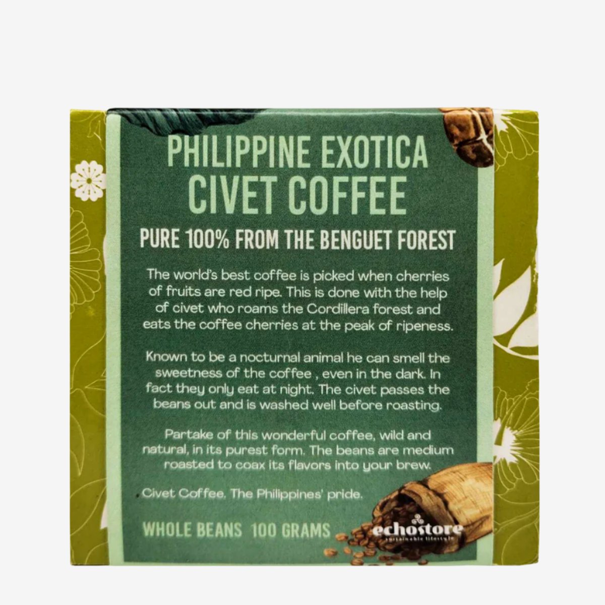 Philippine Civet Coffee 100g Arabica – ECHOstore - Sustainable Lifestyle