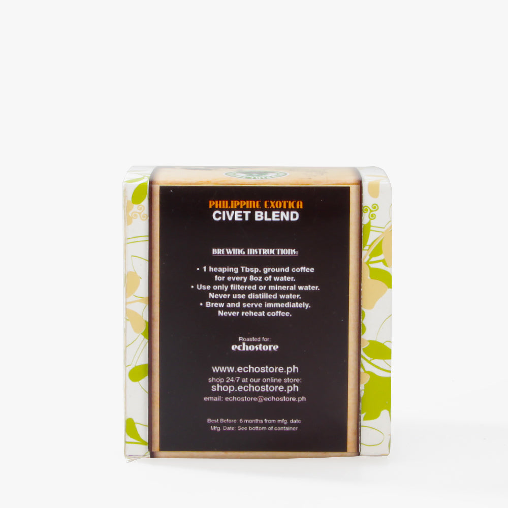 Philippine Civet Coffee 100g – ECHOstore - Sustainable Lifestyle